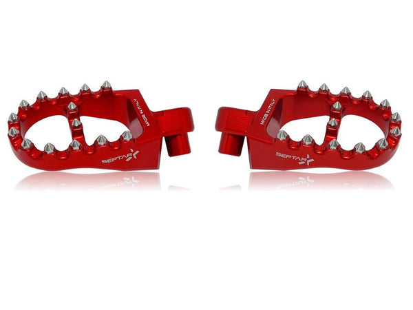 PEDANE MAGGIORATE IN ERGAL 2.0 HONDA CR / CRF / AFRICA TWIN 2002-2023 ...